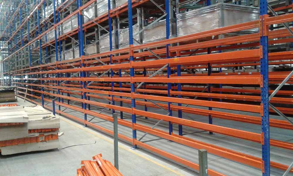 Rack metálico para armazenagem