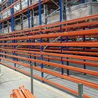 Rack metálico para armazenagem